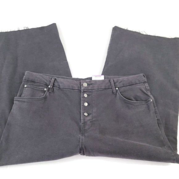 Time and Tru | Jeans | Time Tru Womens Jeans2 High Rise Wide Leg Black ...